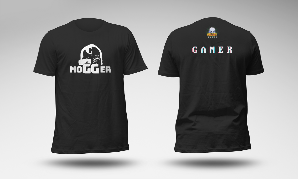 Mogger logó férfi póló – Mogács Shop